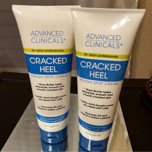 Advanced Clinicals | Bath & Body | Advanced Clinicals Cracked Heel Rough Spot Cream 2 Bnib With ...
